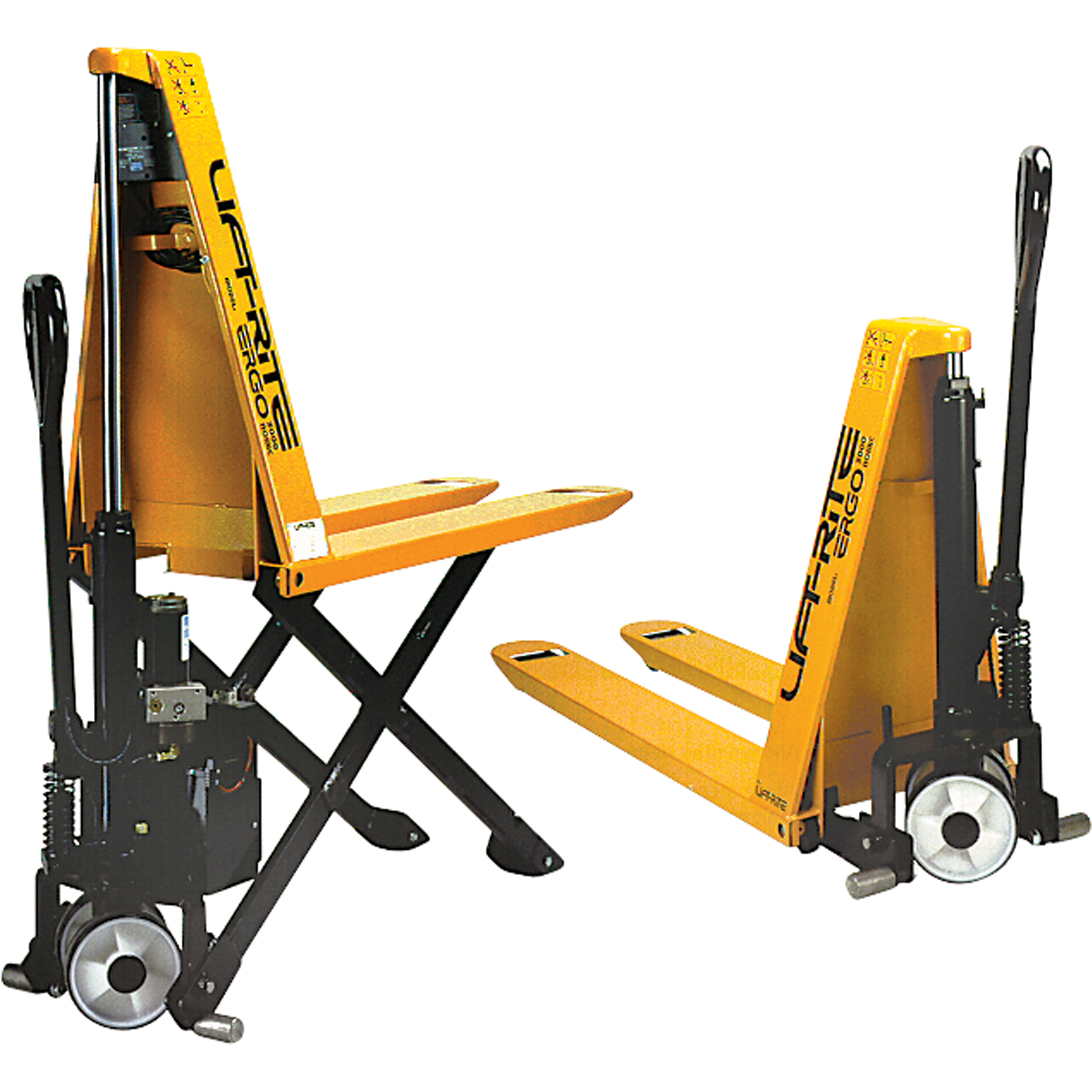 Lift-Rite Skid Lifts, 48" L x 20-1/2" W, Steel, 3000 lbs. Capacity ...