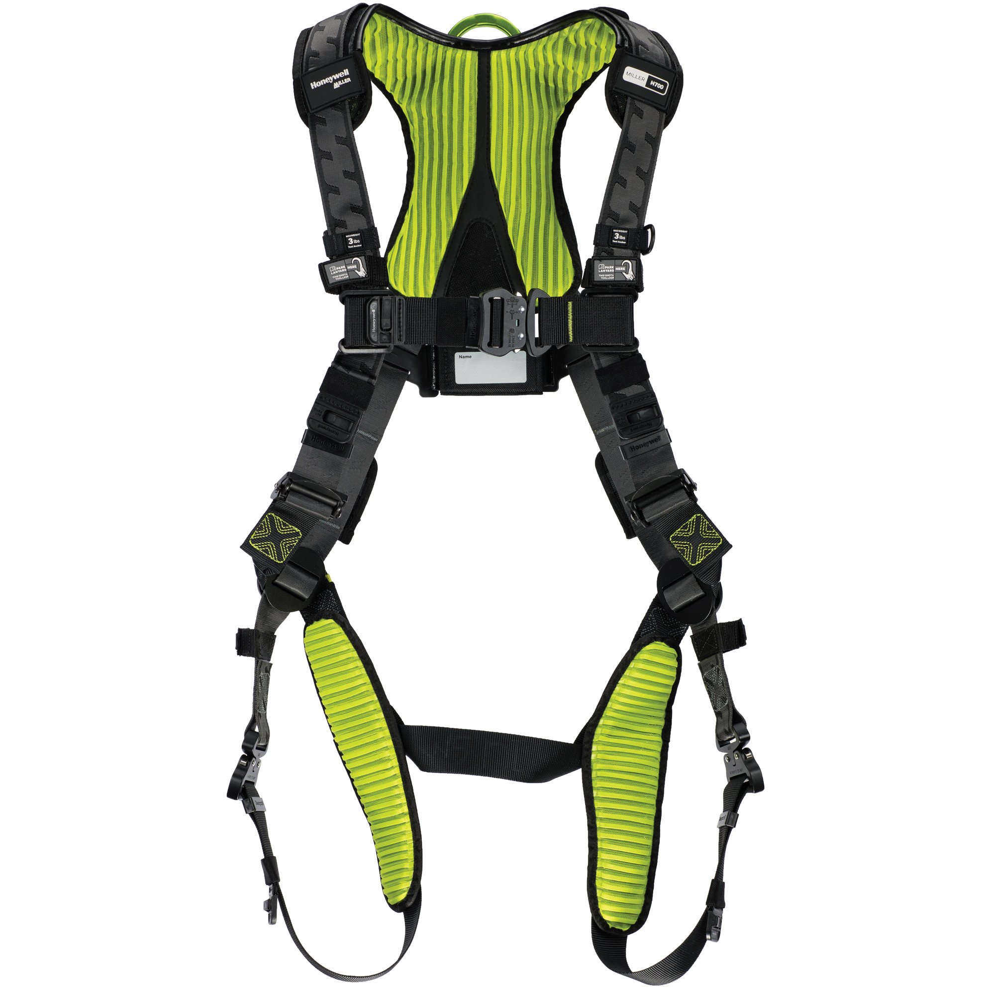 Honeywell H700 Series Premium Full Body Harness, CSA Certified, Class A ...